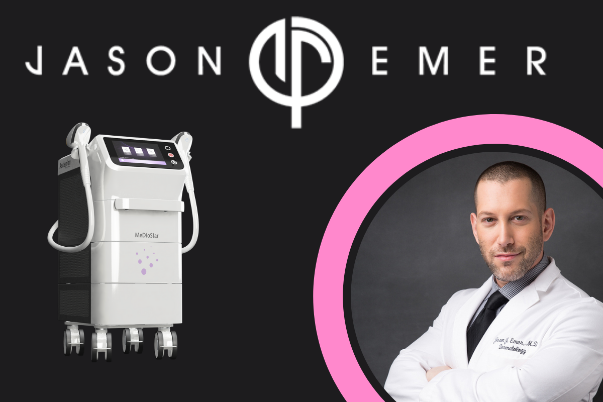 Dr. Jason Emer featured on Byrdie for Laser Hair Removal with the MeDioStar